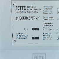 Fette Compacting Checkmaster Checkweigher | Surplus Solutions